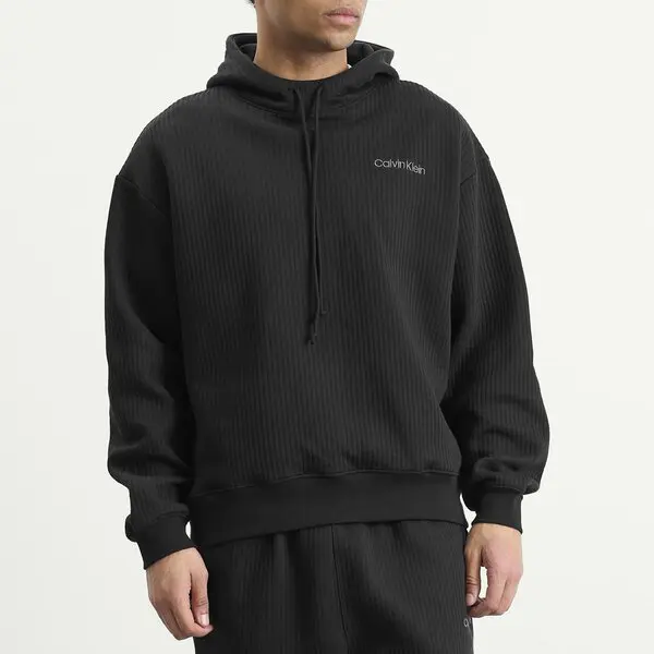 Calvin Klein Terry Quilted Hoodie