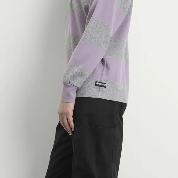 Gramicci Langdon Rugby Shirt - Heather/purple
