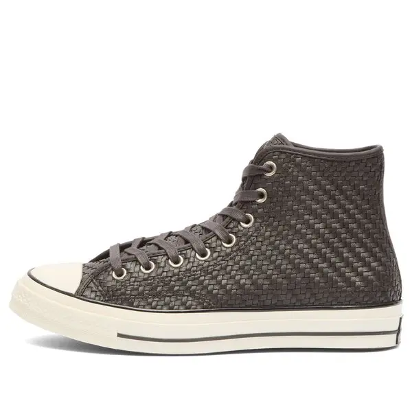 CONVERSE Chuck Taylor 1970s Hi Woven Sneaker - Mudguard/egret/black