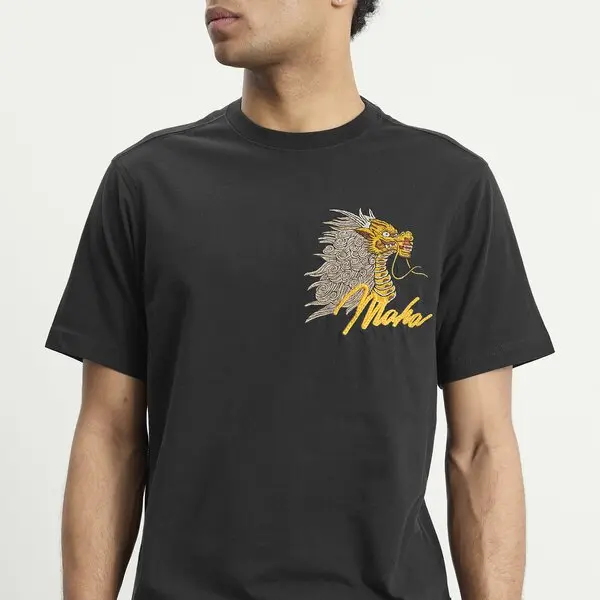 MAHARISHI Year Of The Fire Horse Embroidered T-shirt