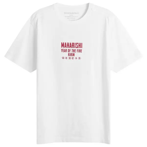 MAHARISHI Paper Cut Kirin T-shirt