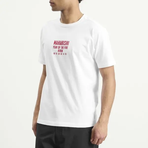 MAHARISHI Paper Cut Kirin T-shirt