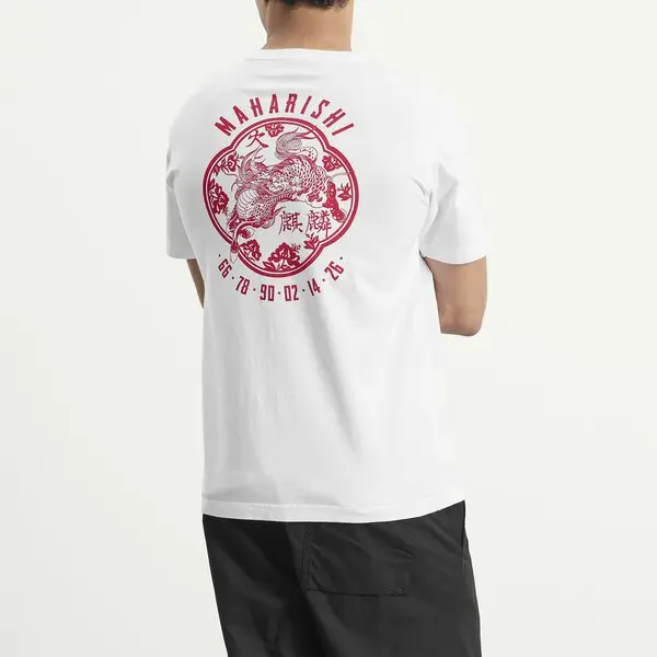 MAHARISHI Paper Cut Kirin T-shirt