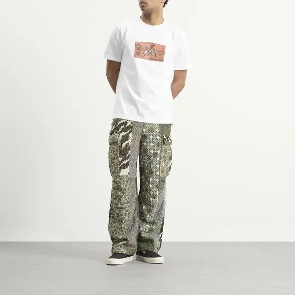 MAHARISHI Ema Kirin Plaque T-shirt - White