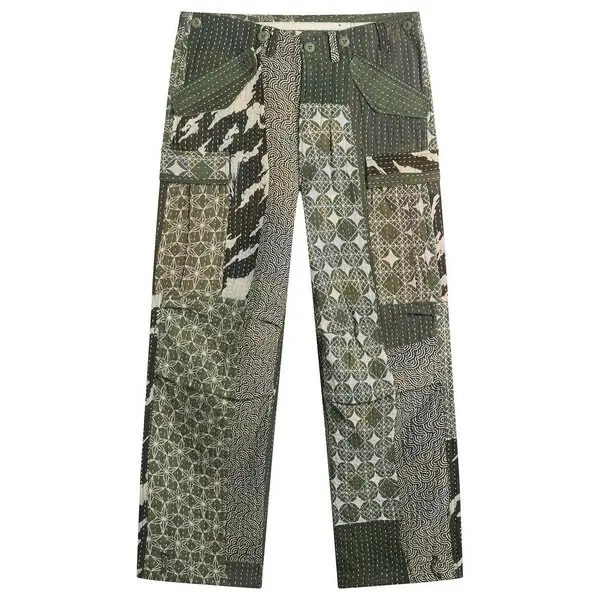 MAHARISHI Maha Rice Stitch M65 Cargo Pants - Ecru/olive