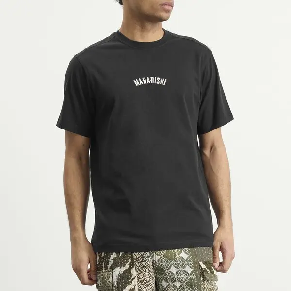 MAHARISHI Organic Logo T-shirt - Black