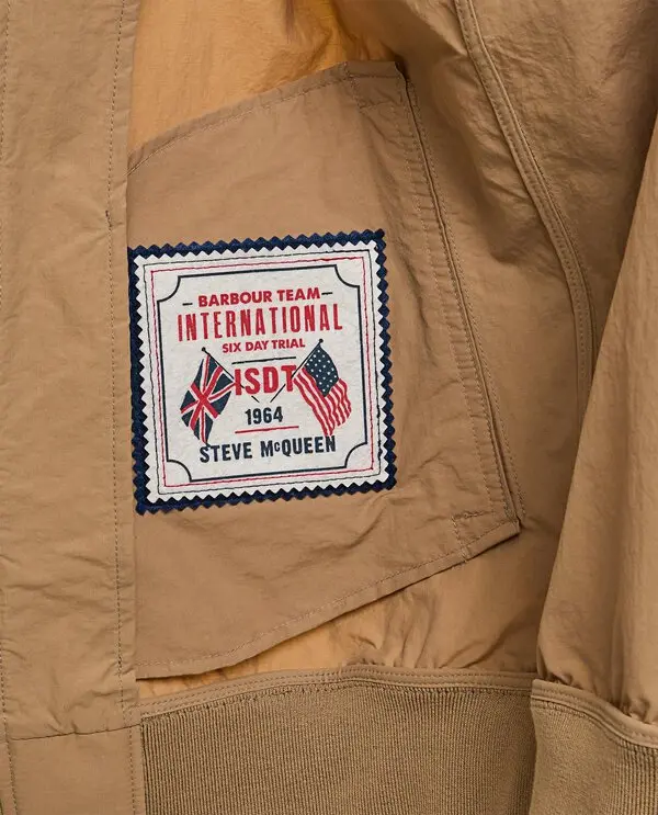 BARBOUR INTERNATIONAL Rectifier Harrington Outerwear - Beige