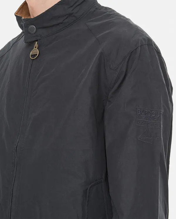 BARBOUR INTERNATIONAL Casual Rectifier Harrington Jacket - Blue
