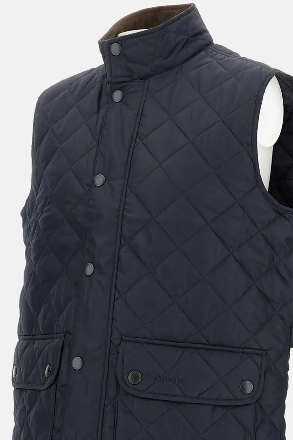 Barbour Lowerdale Quilted Waistcoat - Blue