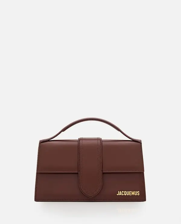 Jacquemus Le Grand Bambino Leather Bag - Marrone