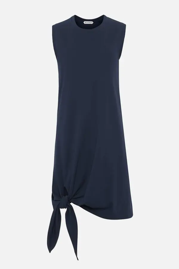 JW Anderson Knot Hem Sleeveless Dress - Blue