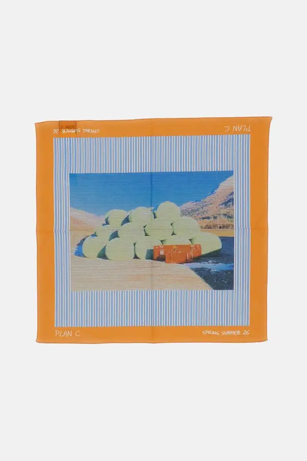 Plan C Square Scarf - Multicolor