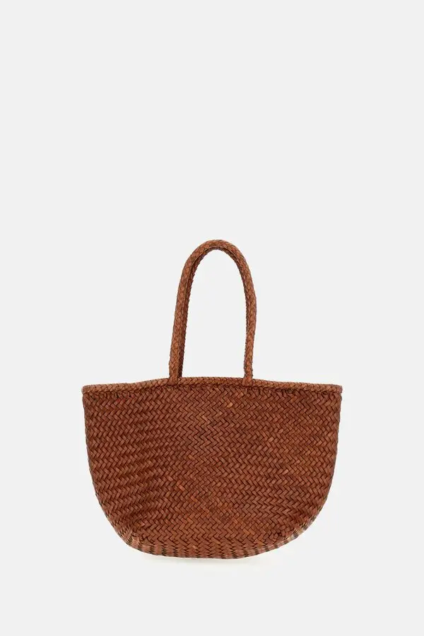 Dragon Diffusion Small Grace Basket Bag - Brown