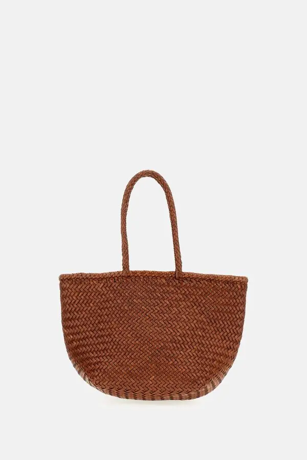 Dragon Diffusion Small Grace Basket Bag - Brown