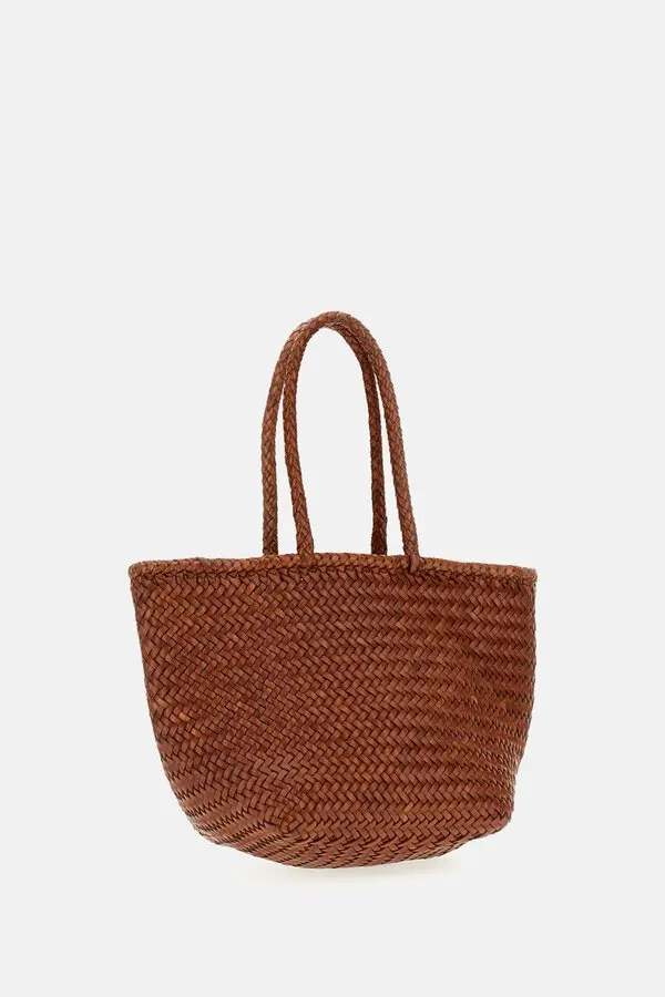 Dragon Diffusion Small Grace Basket Bag - Brown