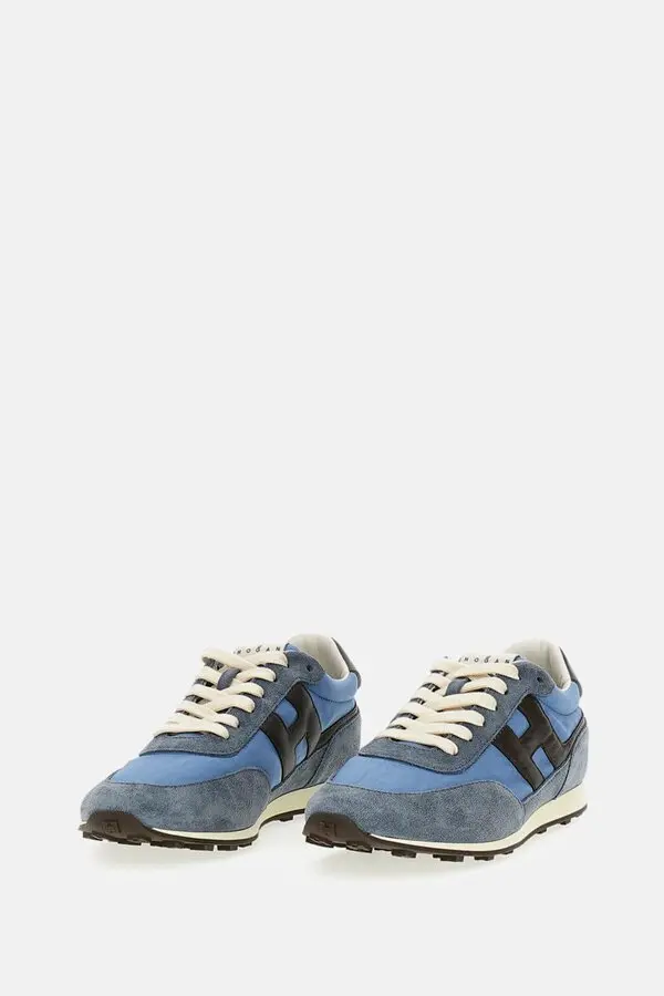 Hogan Suede Athletic Trainers - Blue