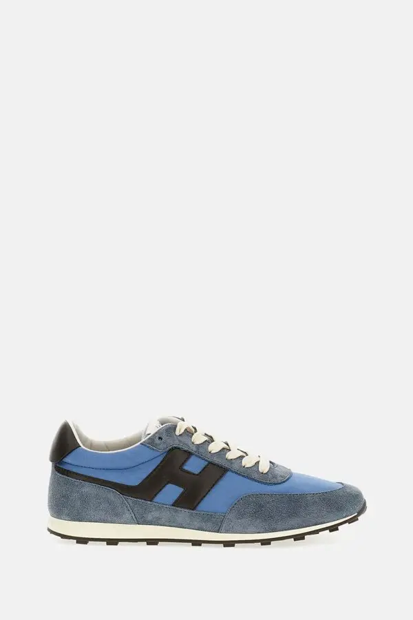 Hogan Suede Athletic Trainers - Blue