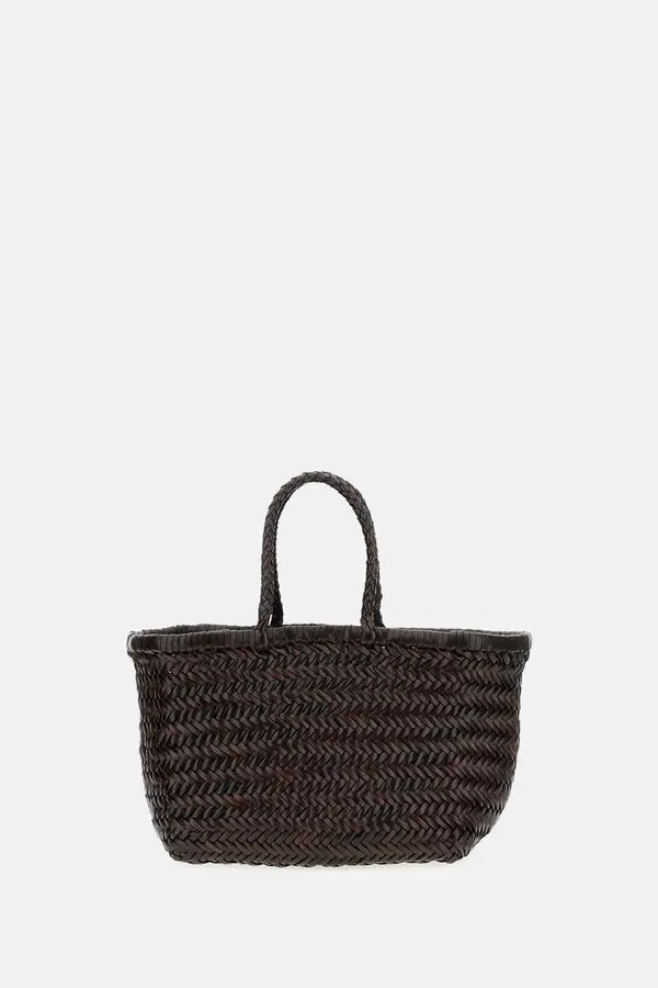 Dragon Diffusion Woven Leather Carryall