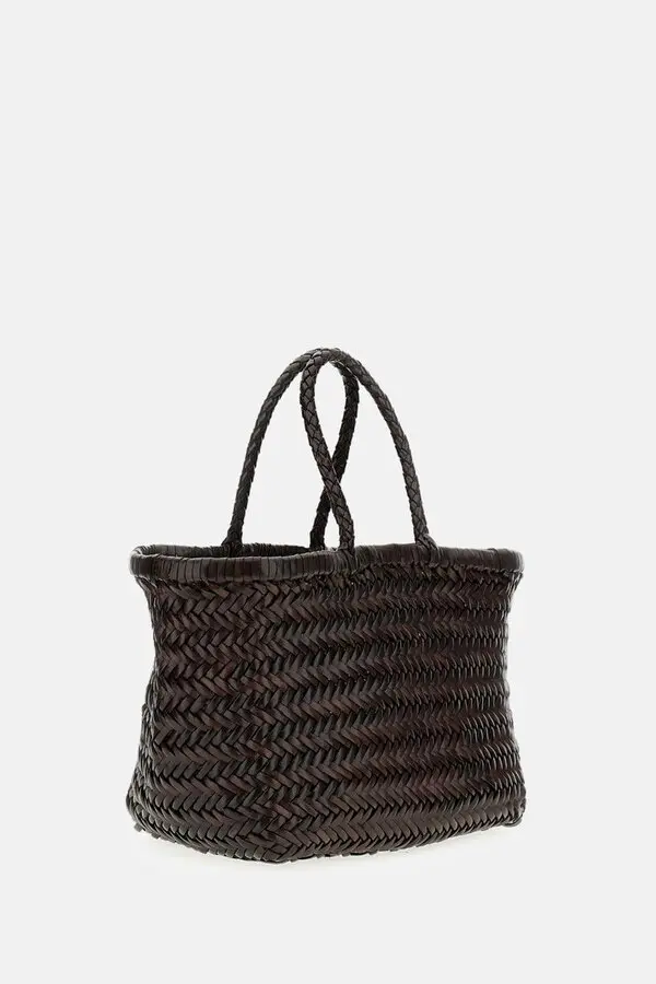 Dragon Diffusion Woven Leather Carryall