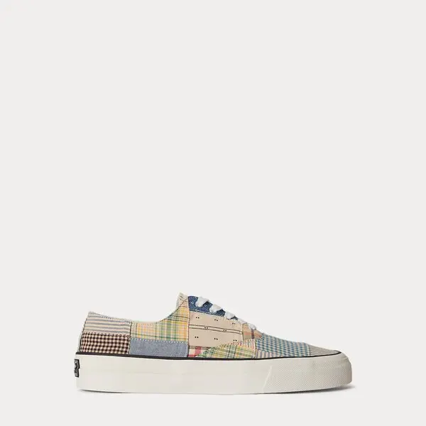 Ralph Lauren Keaton Patchwork Sneaker - Country Patchwork