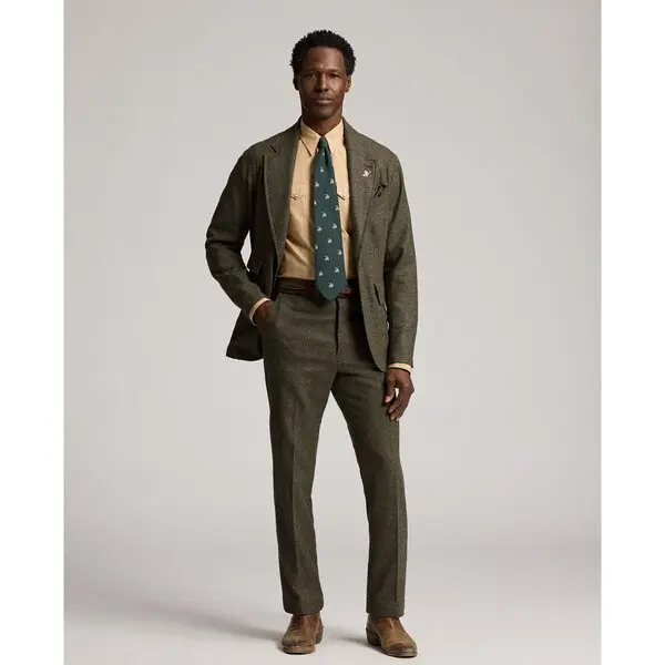 Ralph Lauren Slim Fit French Cuff Western Shirt