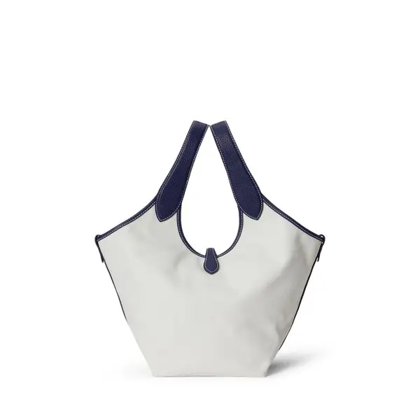 Ralph Lauren Canvas Tote With Logo