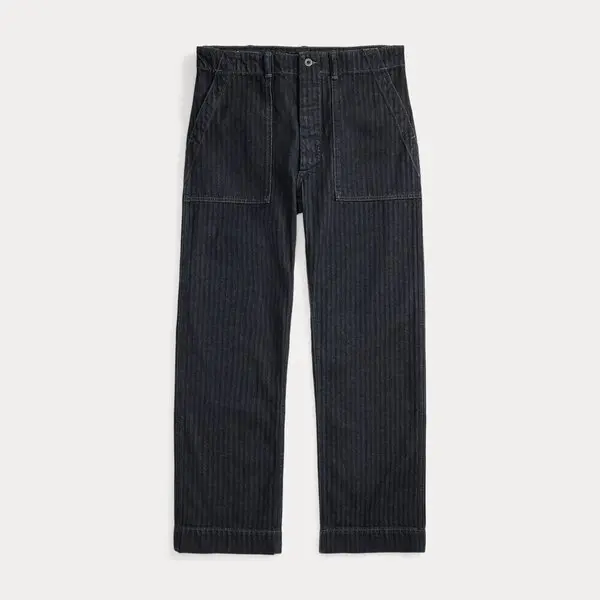 Ralph Lauren Limited-edition Indigo Herringbone Pant - Rinse