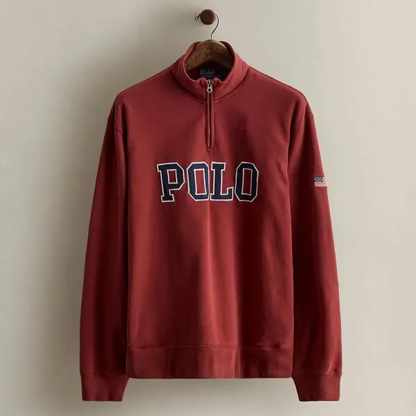 Ralph Lauren Vintage Logo Sweatshirt Size - Red