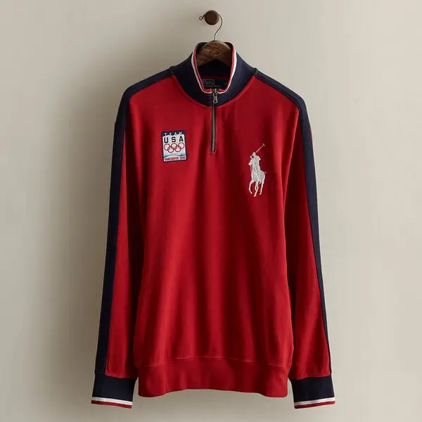 Ralph Lauren 2010 Team Usa Pullover Size - Red