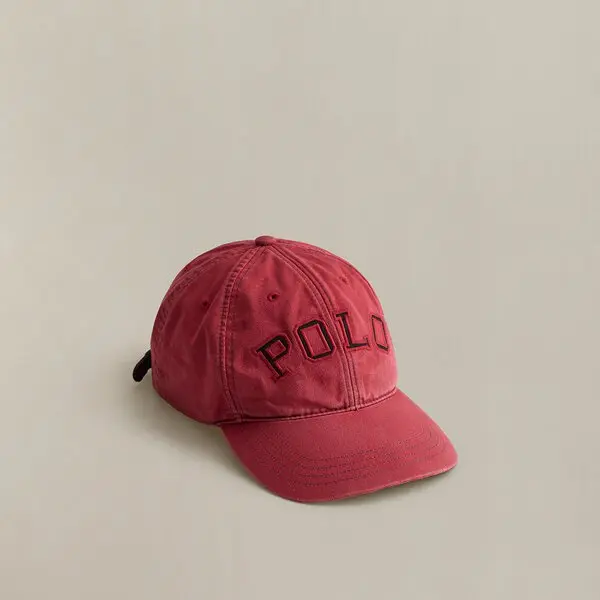 Ralph Lauren 2003 Logo Twill Ball Cap - Red