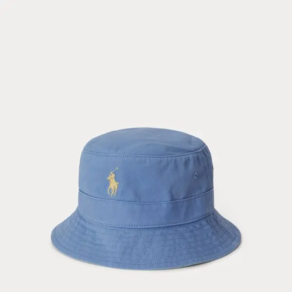 Ralph Lauren Cotton Bucket Hat - Bristol Blue