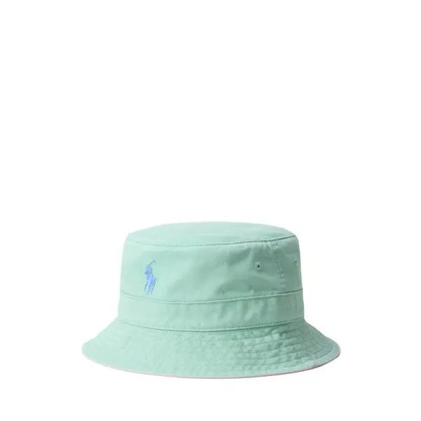 Ralph Lauren Cotton Twill Bucket Hat - Celadon