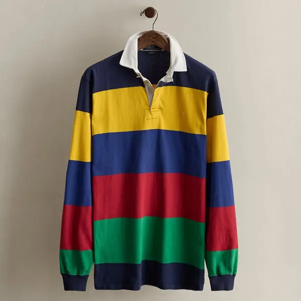Ralph Lauren 2008 Striped Rugby Shirt Size - Multi