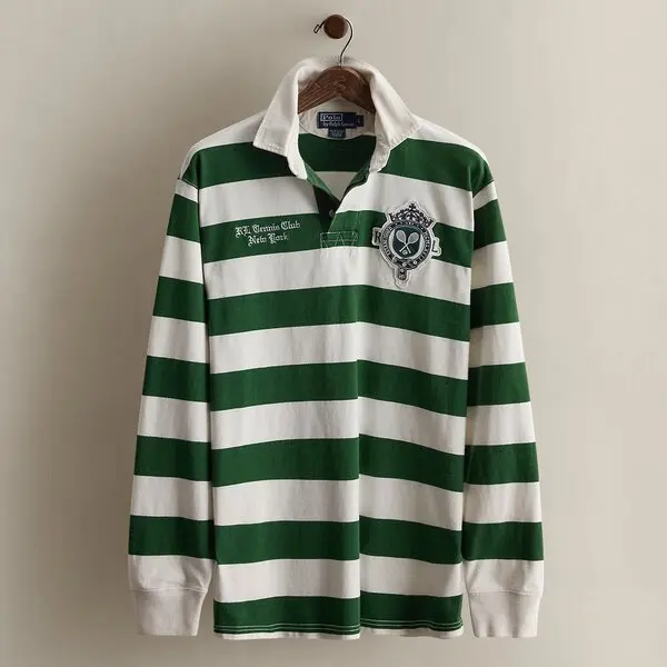 Ralph Lauren 2007 Striped Rugby Shirt Size - Multi