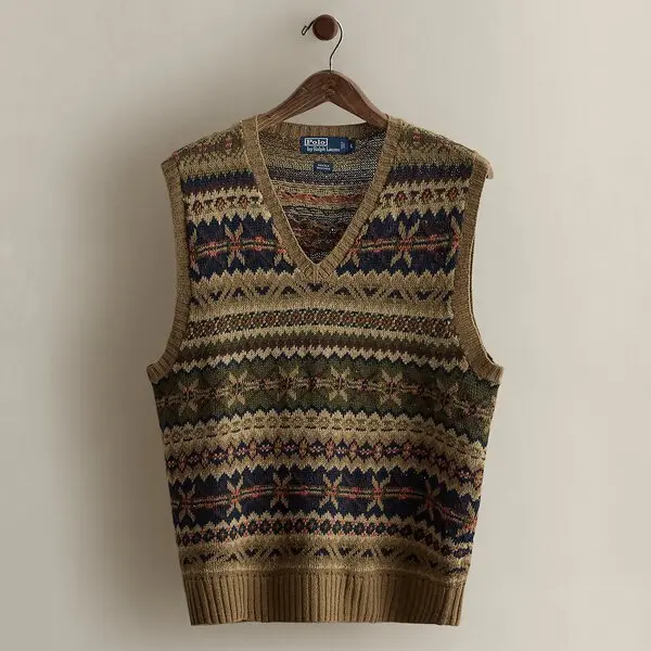 Ralph Lauren Vintage Fair Isle Sweater Vest - Multi