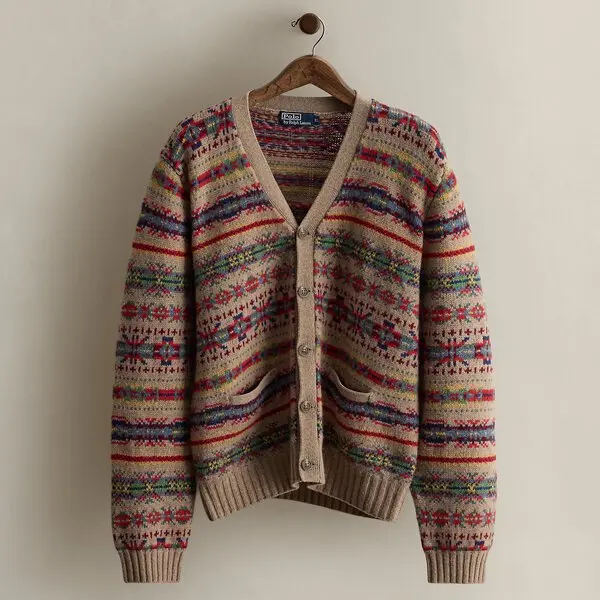Ralph Lauren 2005 Fair Isle Cardigan Size - Multi