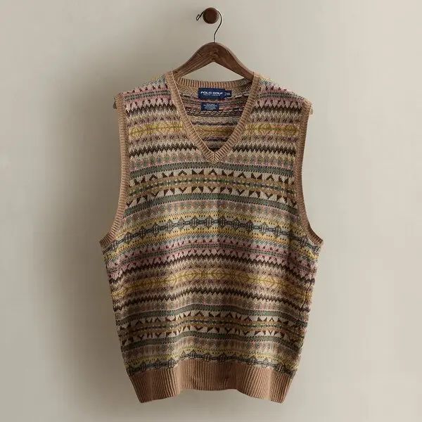Ralph Lauren Fair Isle Knit Vest - Multi