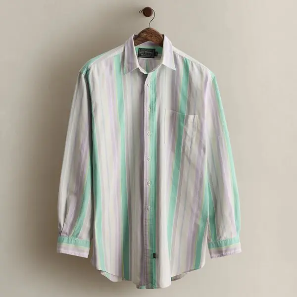 Ralph Lauren C. 1990 Striped Shirt - Multi