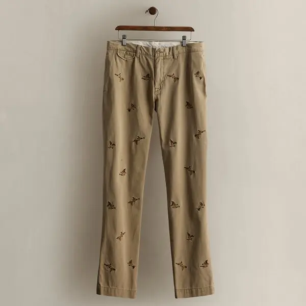 Ralph Lauren C. 2010 Embroidered Pant - Tan