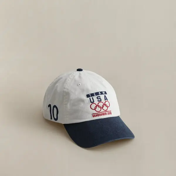 Ralph Lauren Team Usa Twill Cap - White