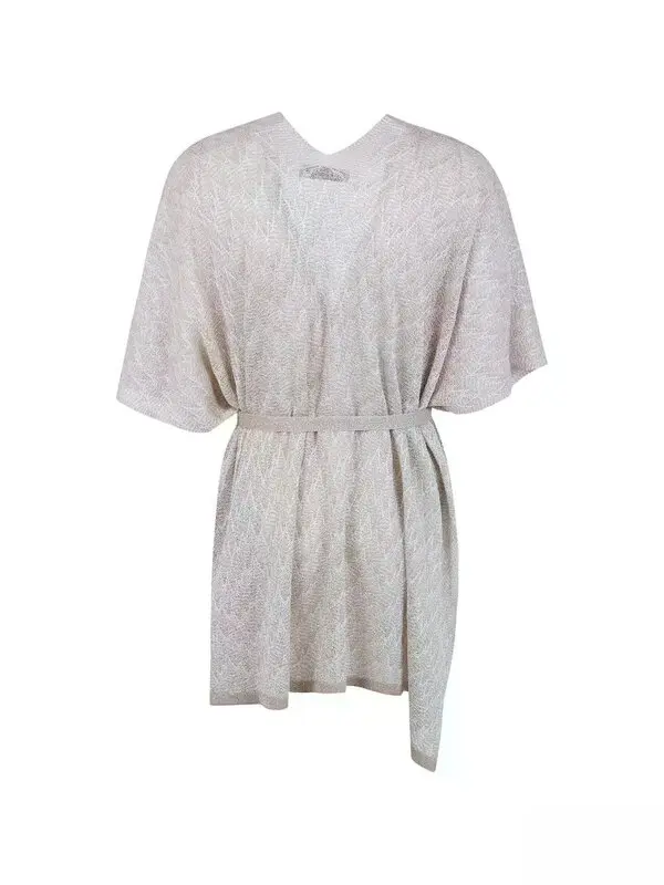 D.exterior Zigzag-pattern Jacket