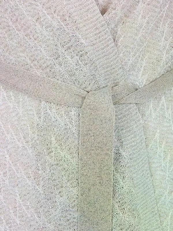 D.exterior Zigzag-pattern Jacket