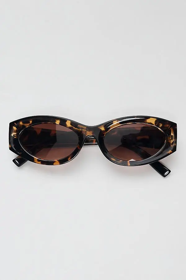 Anthropologie Geometric Rectangle Sunglasses