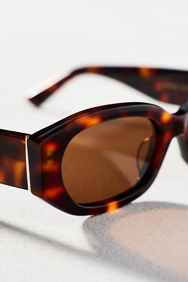 Anthropologie Geometric Rectangle Sunglasses