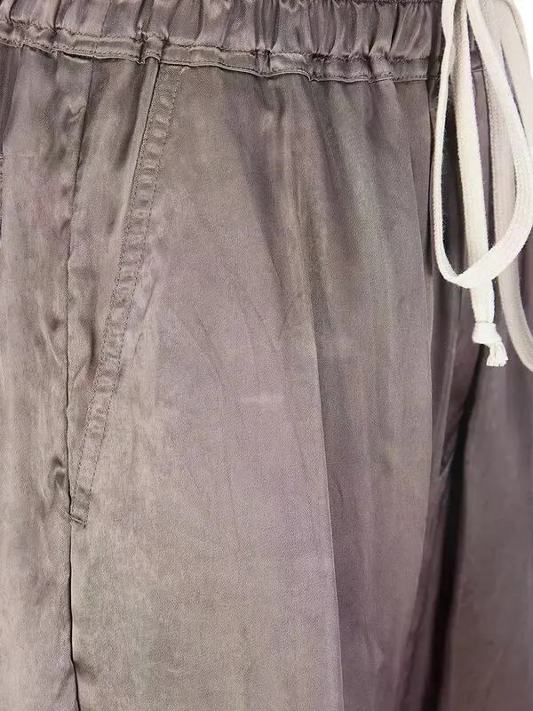 Rick Owens Dietrich Drawstring Trousers - Brown