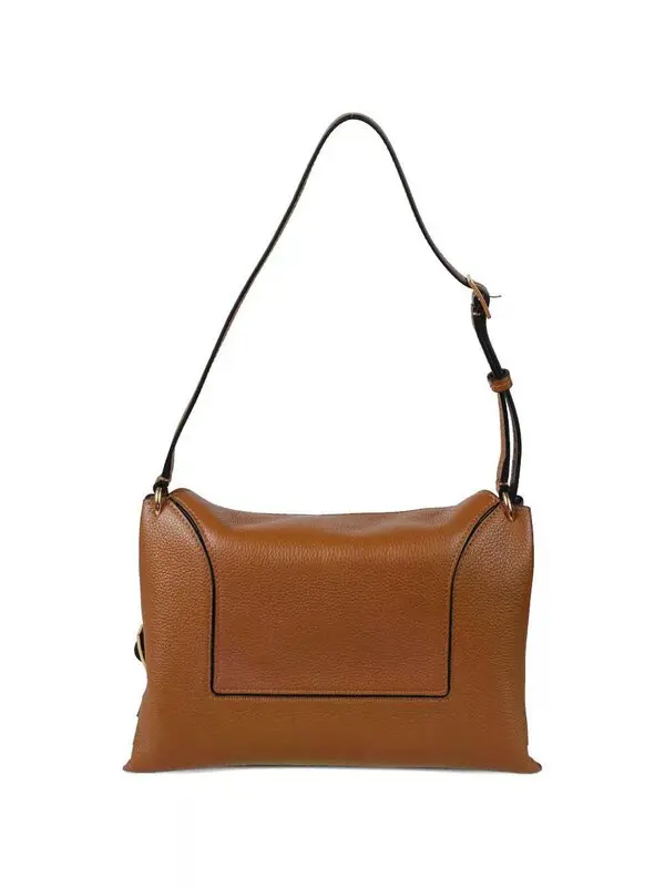 WANDLER Logo-print Tote Bag - Brown