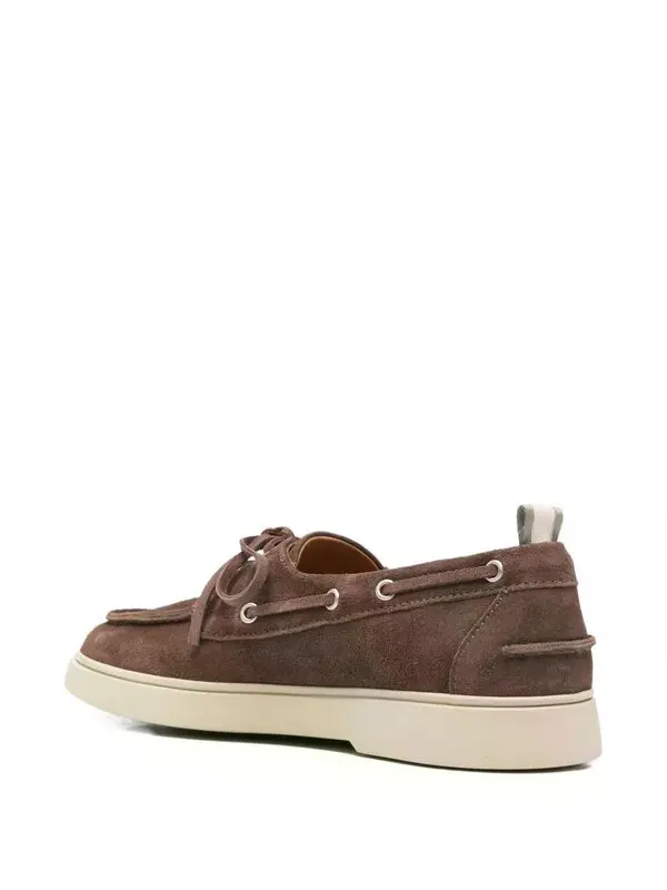 Officine Creative Bones Boat Shoes
