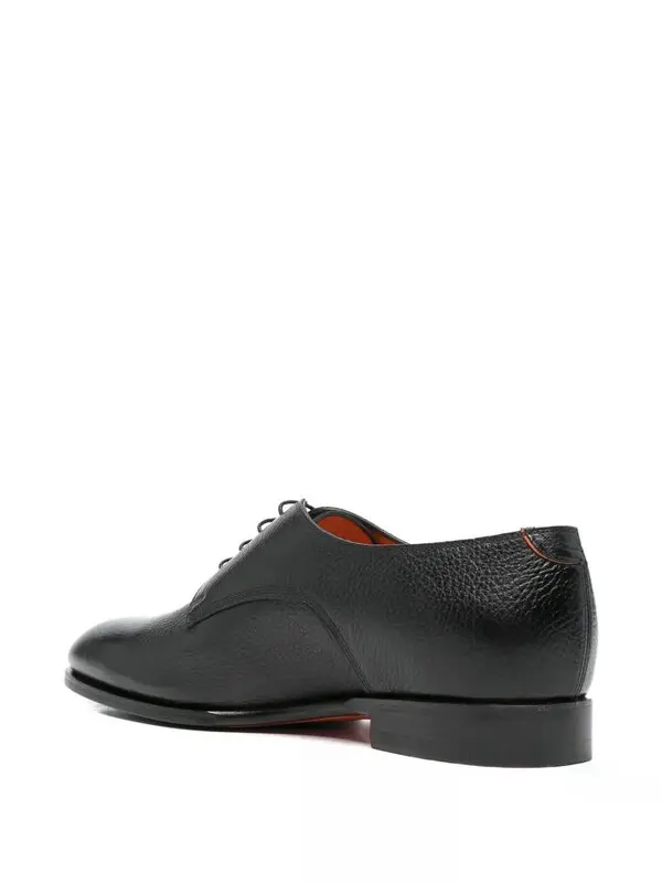 Santoni Leather Derby Shoes