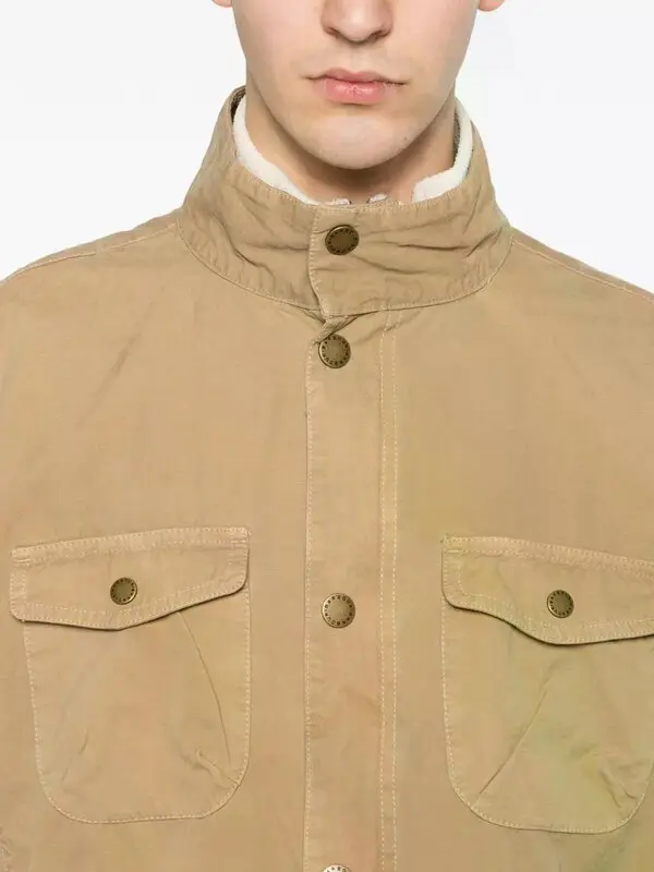 Barbour Ogston Buttoned Pocket Jacket - Neutrals