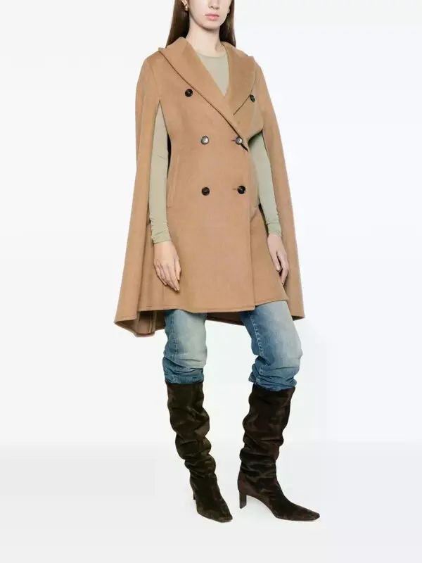 Max Mara Pordoi Double-breasted Cape